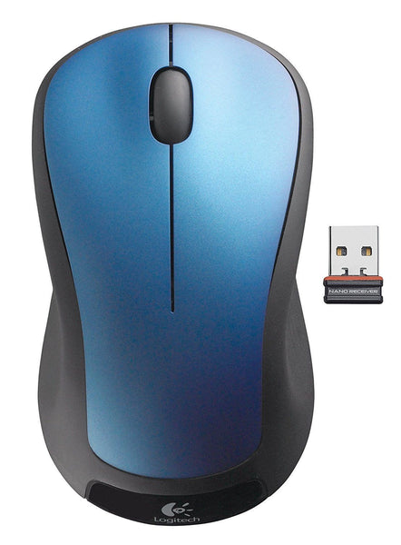 Logitech M310 Wireless Optical Mice with USB nano receiver Blue – Fatbat.uk